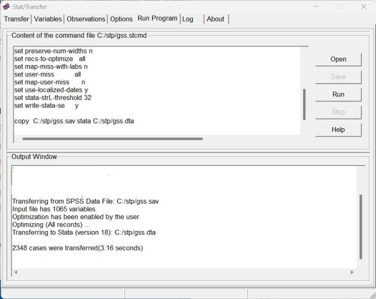 Stat/Transfer 17 - TStat