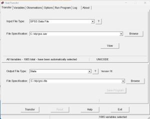 Stat/Transfer 17 - TStat